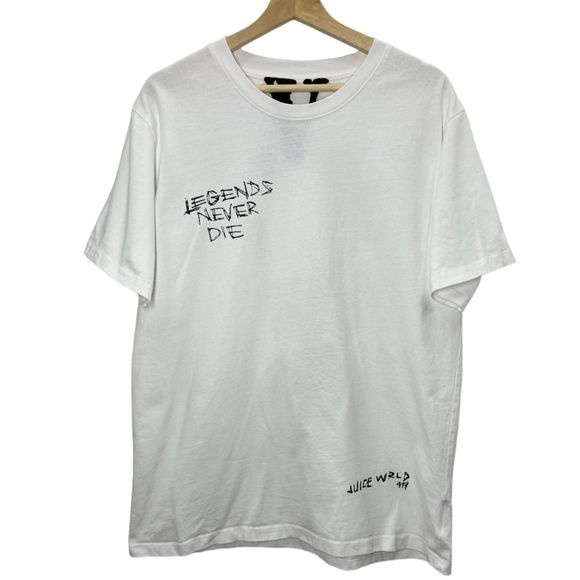 VLONE | Shirts | Vlone Tshirt Xl Juice World 999 White Shirt Authentic ...